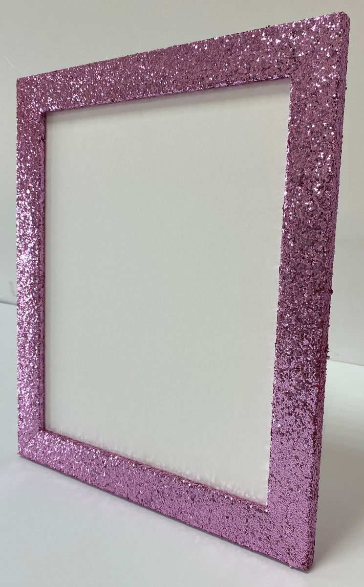 Pink Glitter Picture Frame (32mm wide) – DMR Framing