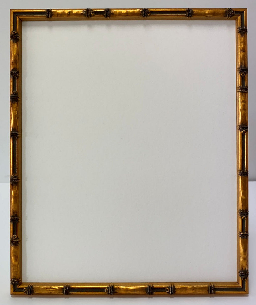 Gold bamboo effect frame 11mm wide – DMR Framing